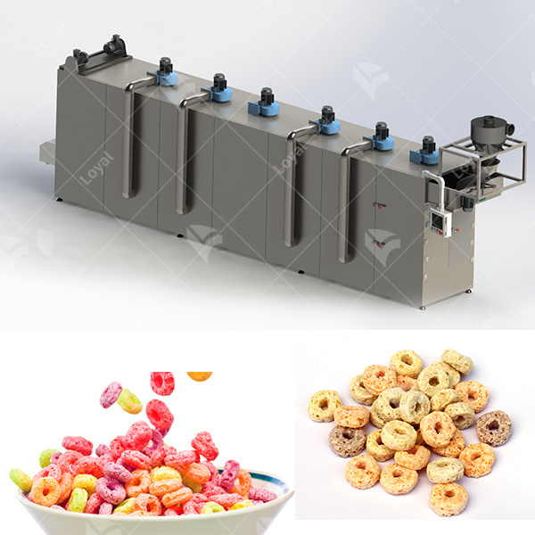 The production process of breakfast cereals - Shandong Loyal Industrial ...